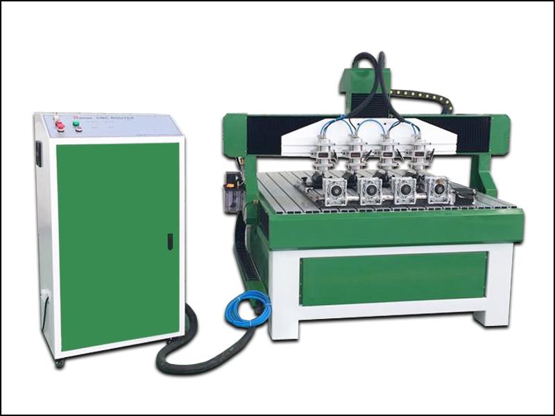 China advertising cnc router with 4 rotary 4 spindle from China ...