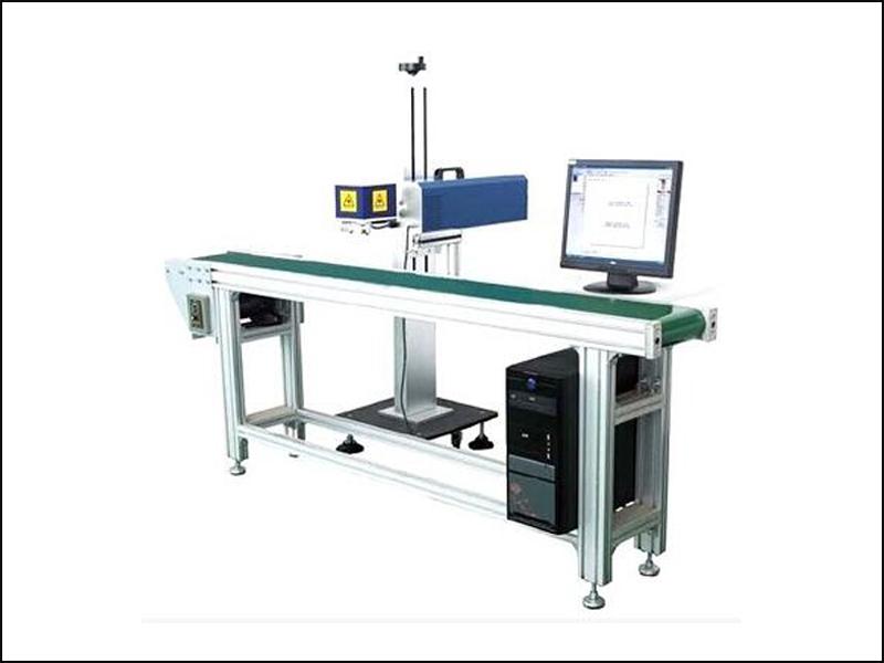 Online flying CO2 laser marking machine for production line from China ...