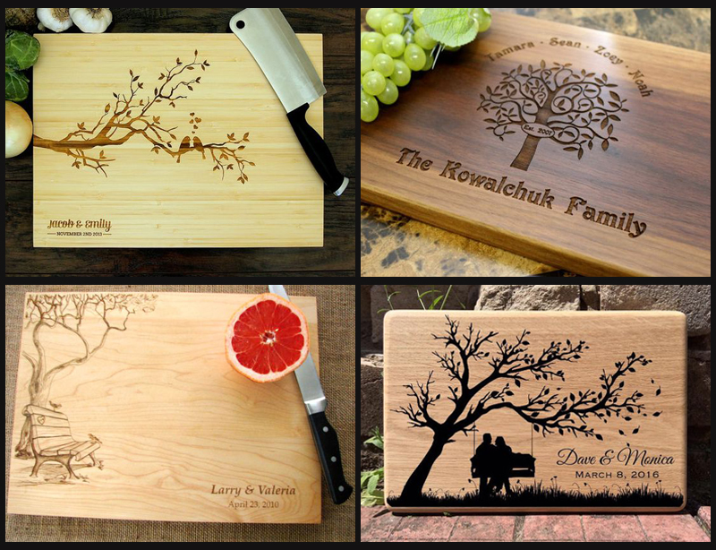 Cnc Co2 Laser Engraving Cutting Router Machine For Customized Wood Cutting Board From China