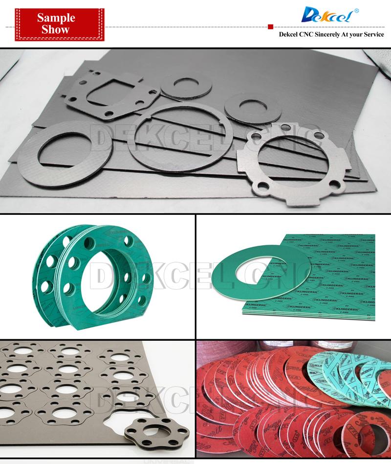 Tanged Graphite Gasket CNC Knife Cutting Machine from China ...